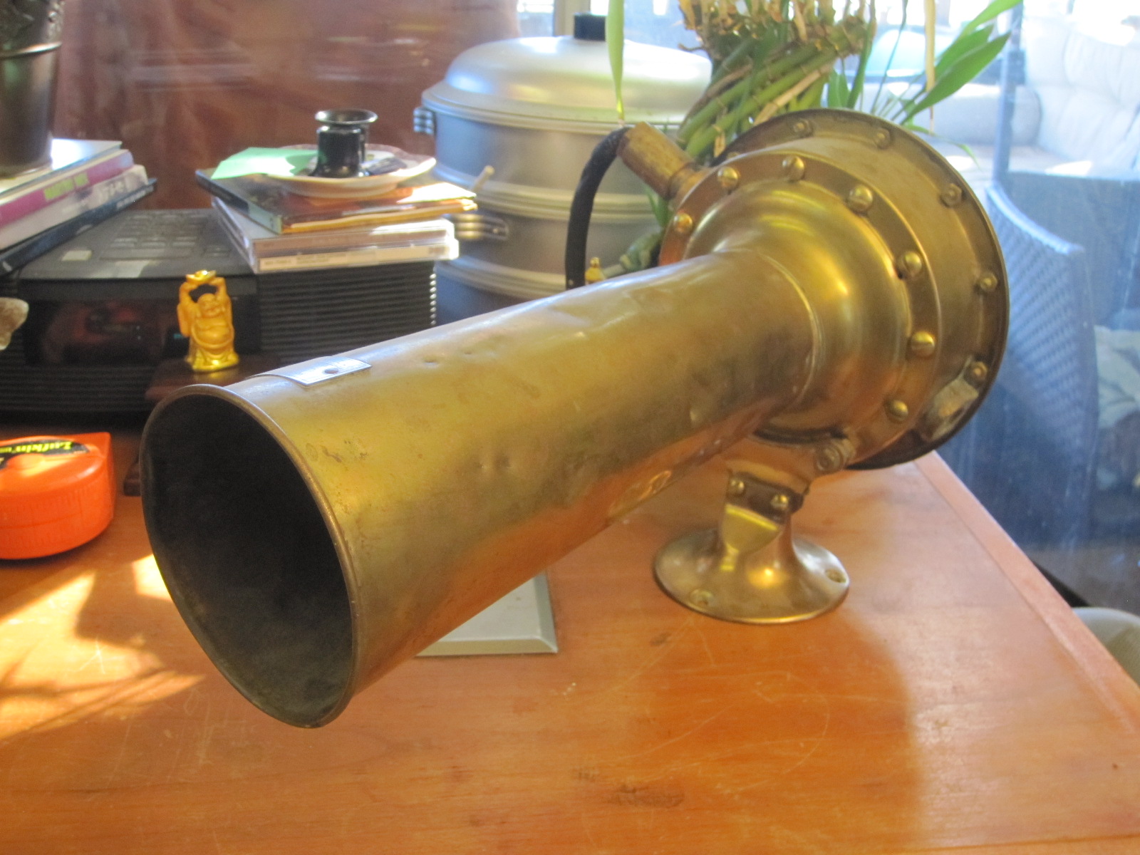 U.S. Navy 1939 Warning Signal Horn - More Unusual The Better