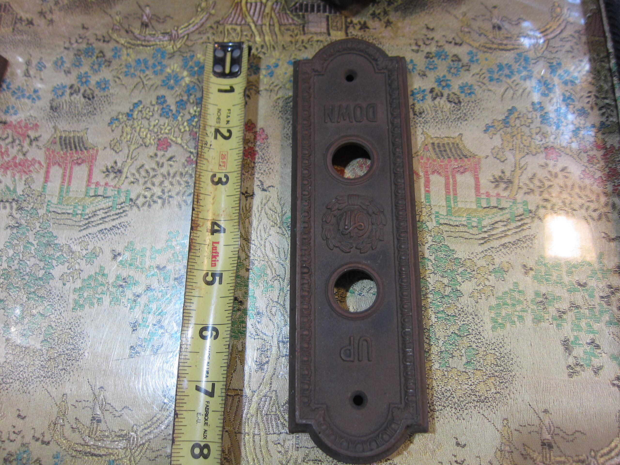Otis Elevator Company Call Button, Historic Co, Bronze Brass,