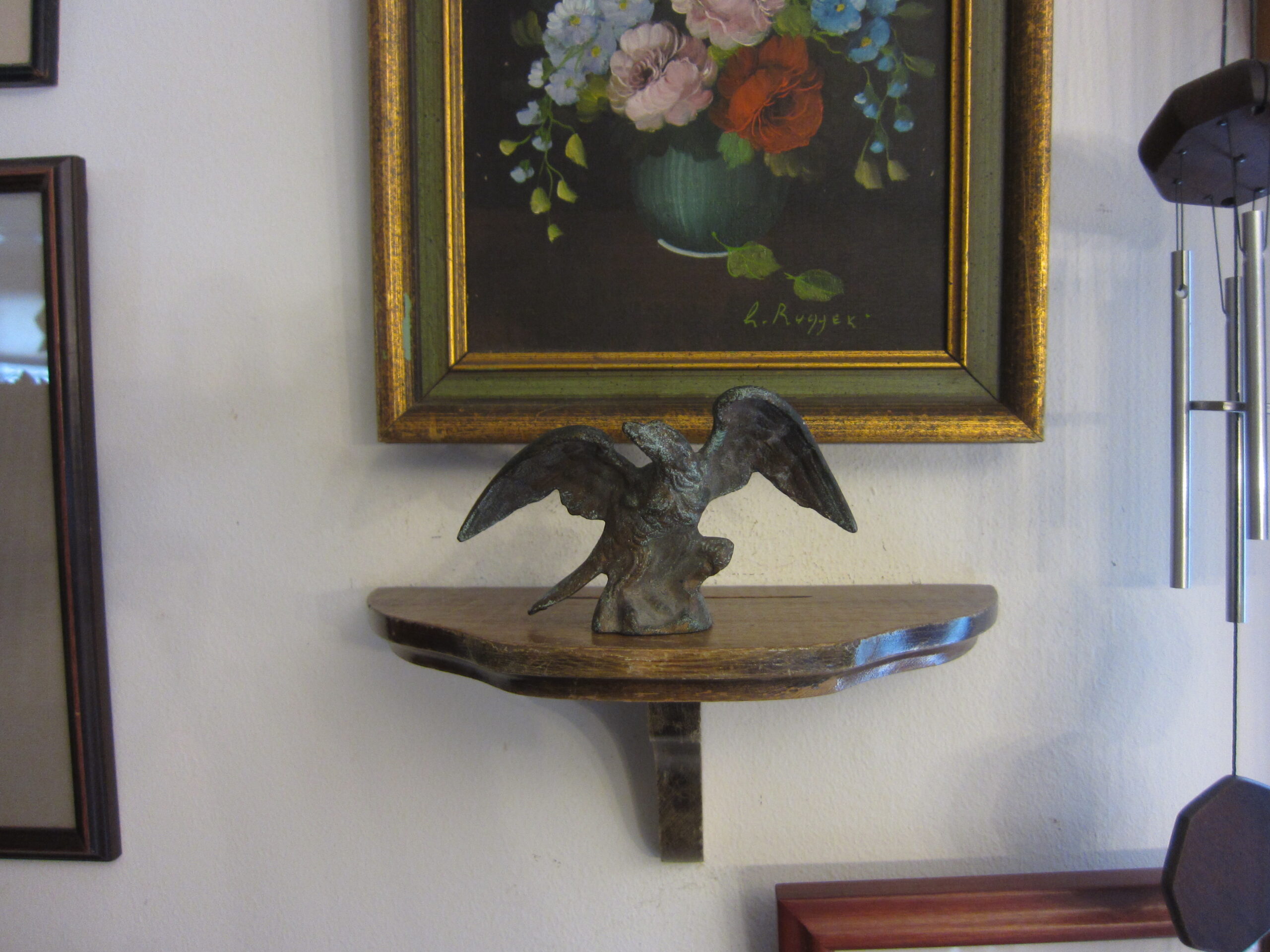 Spread Winged Eagle, Old Finial Topper Ornate Decorative Arts