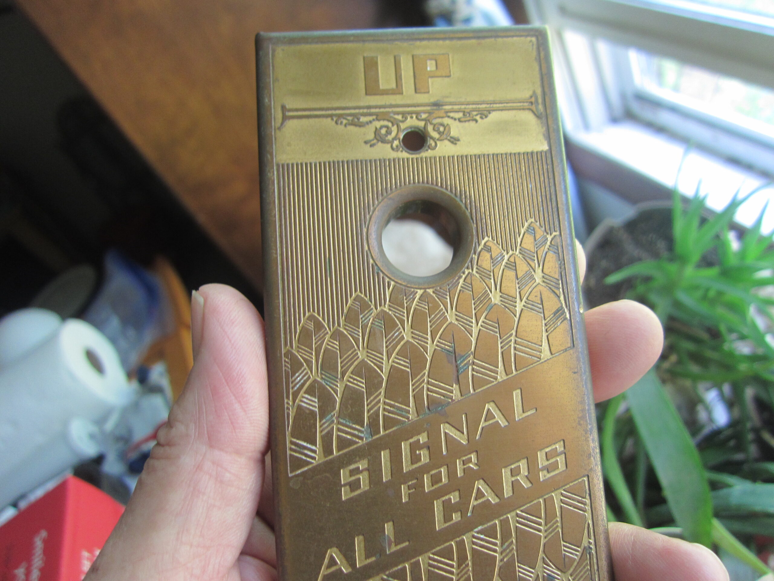 Elevator Call Button, Bronze Elevator Car Call, Signal for All Cars