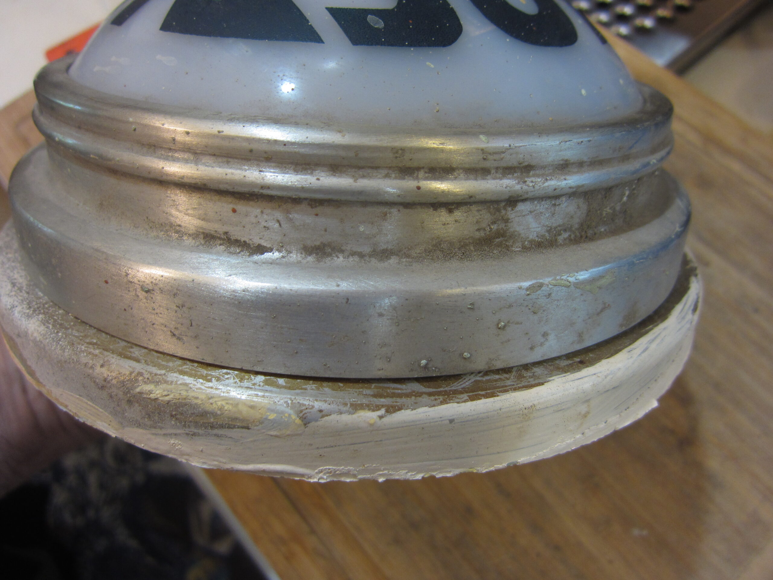 1930's Cast Brass Illuminated Wall-Mount Theater Hose Light